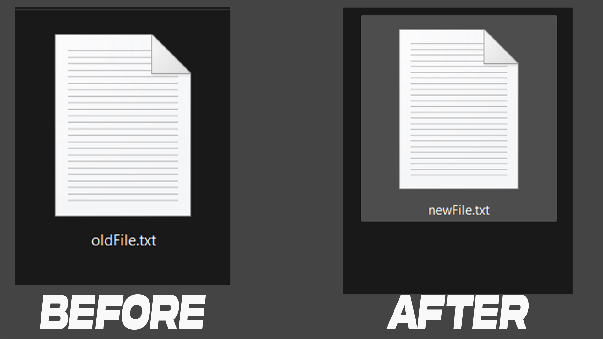 How to rename file in C++