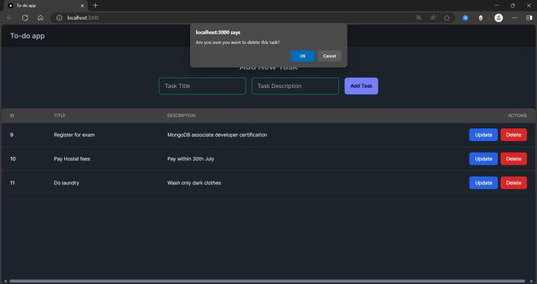 Building a CRUD Application with Next.js and MySQL