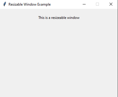 Tkinter window size through variables | How to change window size