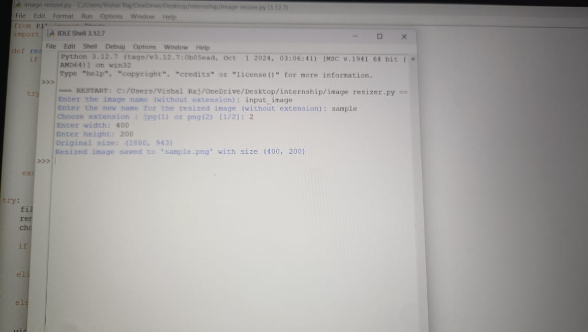 Create image resizer