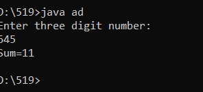 How to add first digit and last digit of three digit number using Java ...