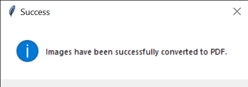 Image to Pdf convertor GUI application using Python Tkinter | Suhasini