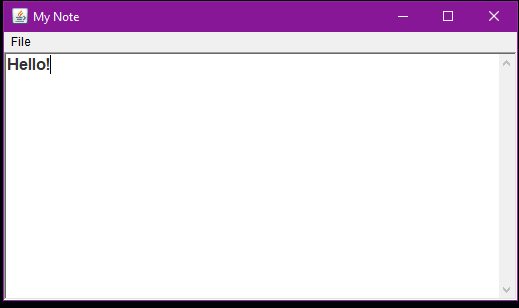 Notepad Using Java Nmbaibhab